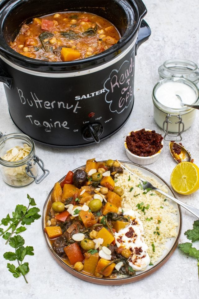 Butternut Squash Tagine: Easy & Healthy Slow Cooker Meal