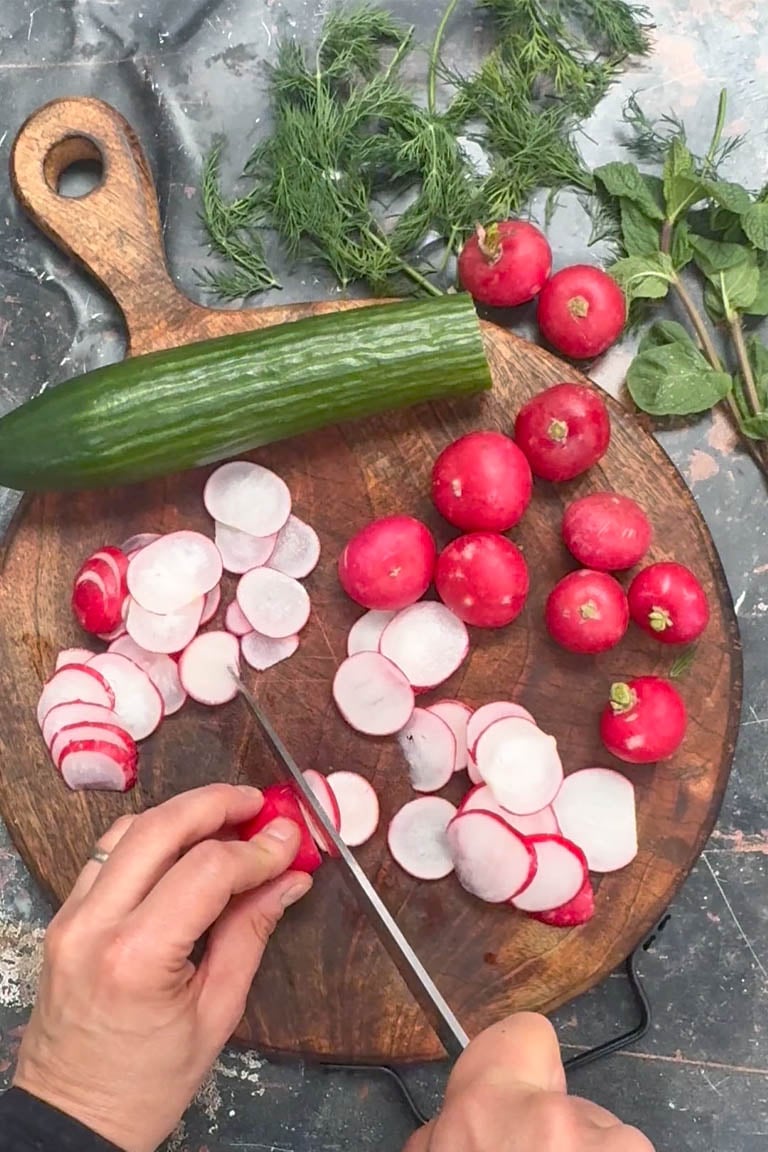 Radish Salad: Bright, Crunchy and Delicious
