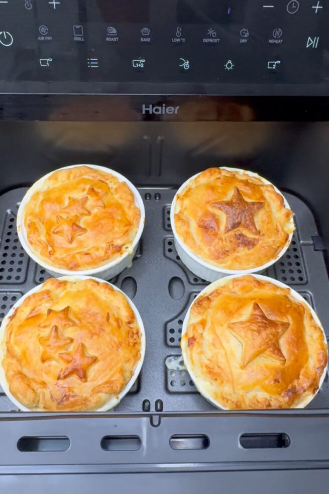 Christmas Leftovers Pies (in an Air Fryer)